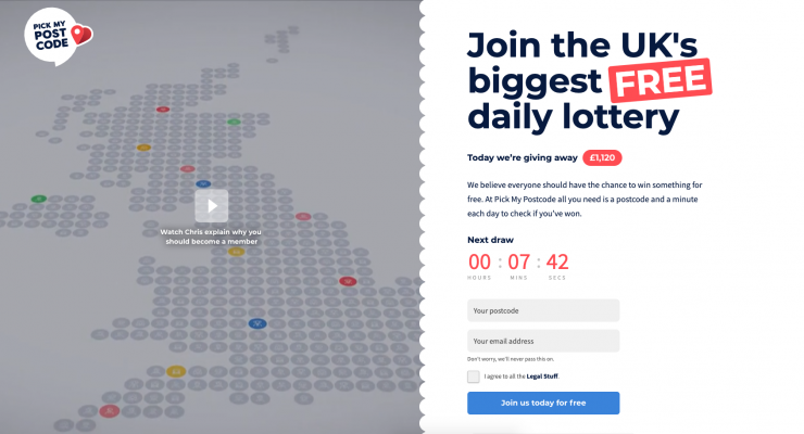 Pick My Postcode - Lotto Guardian - Online Lottery Reviews